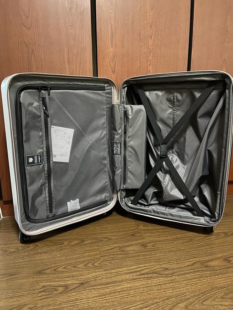 Samsonite ZELTUS spinner 69/25 Exp Scsle (Latte), Hobbies & Toys ...