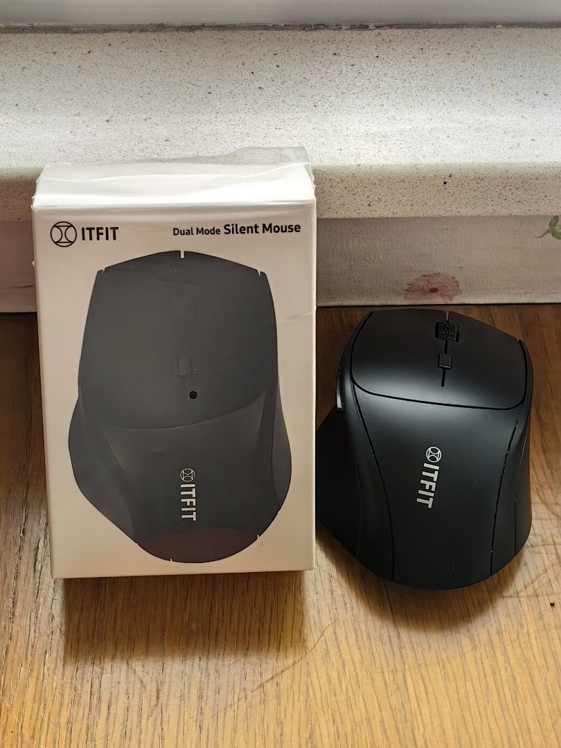 Samsung ITFIT Dual Mode Silent Mouse, 電腦＆科技, 電腦周邊及配件, 電腦滑鼠及相關產品 - Carousell
