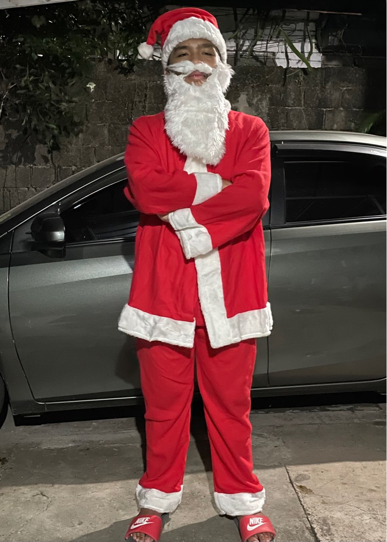 SANTA CLAUSE ADULT COSTUME ATTIRE, Hobbies & Toys, Stationary & Craft ...