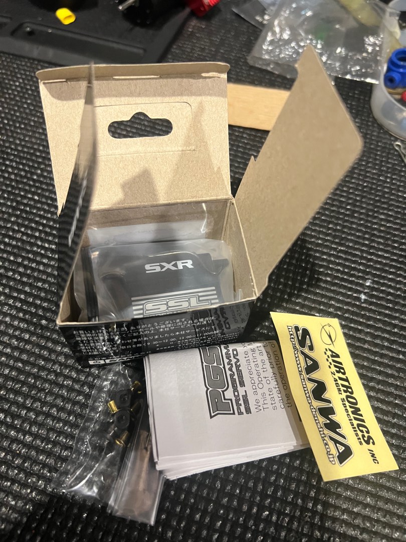 Sanwa PGS-CXII Servo PGS-CX2 for Kyosho Tamiya RC car, Hobbies & Toys, Toys & Games on Carousell