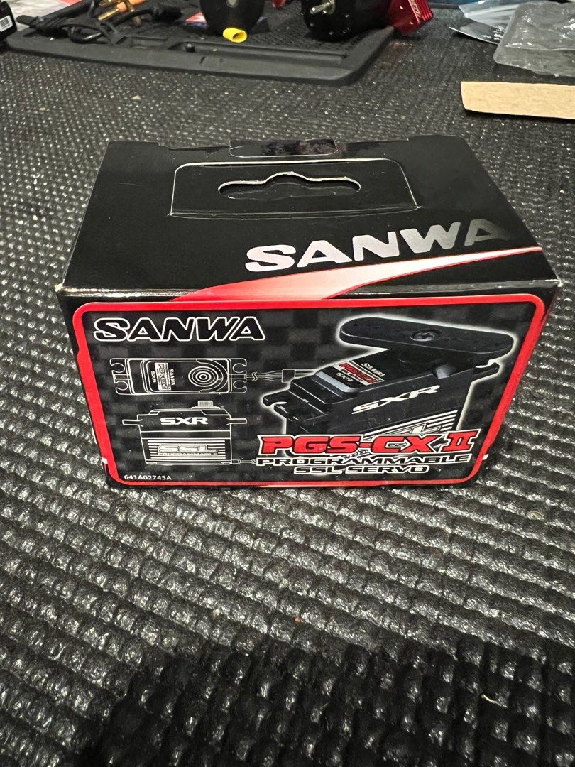 Sanwa PGS-CXII Servo PGS-CX2 for Kyosho Tamiya RC car, Hobbies & Toys, Toys & Games on Carousell