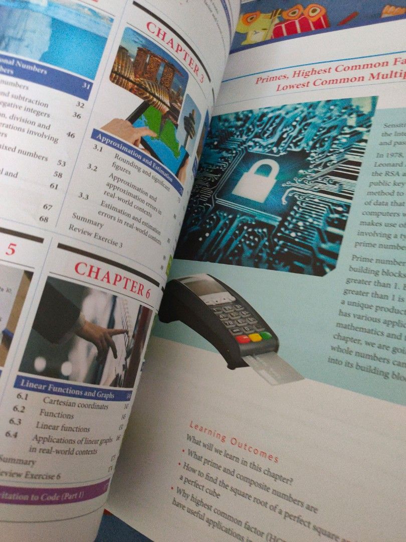 Sec 1 Math textbooks 1A and 1B, Hobbies & Toys, Books & Magazines ...
