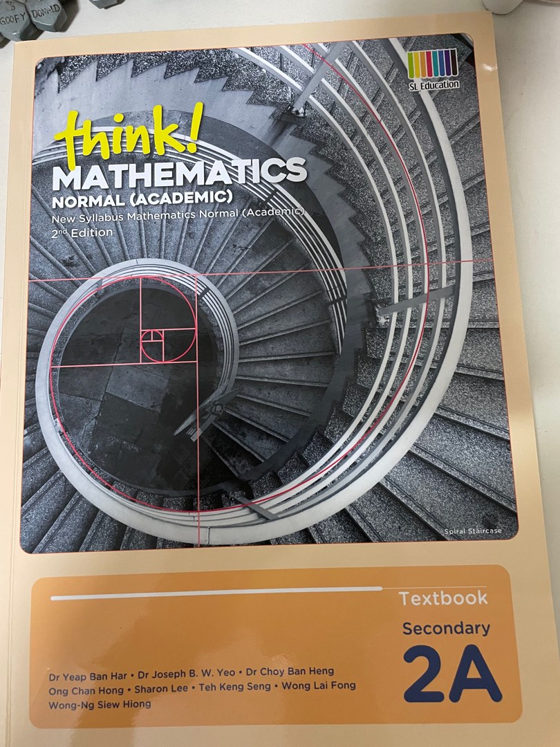 Sec 2 Math Textbook, Hobbies & Toys, Books & Magazines, Textbooks on ...