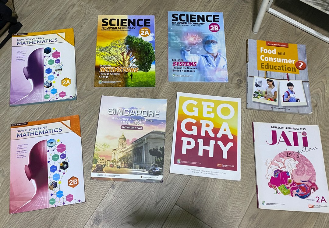 Secondary 2 school text books, Hobbies & Toys, Books & Magazines ...
