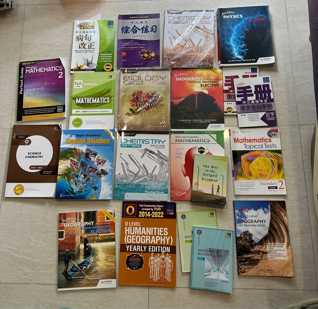 SECONDARY TEXTBOOKS ALL SUBJECTS!, Hobbies & Toys, Books & Magazines ...
