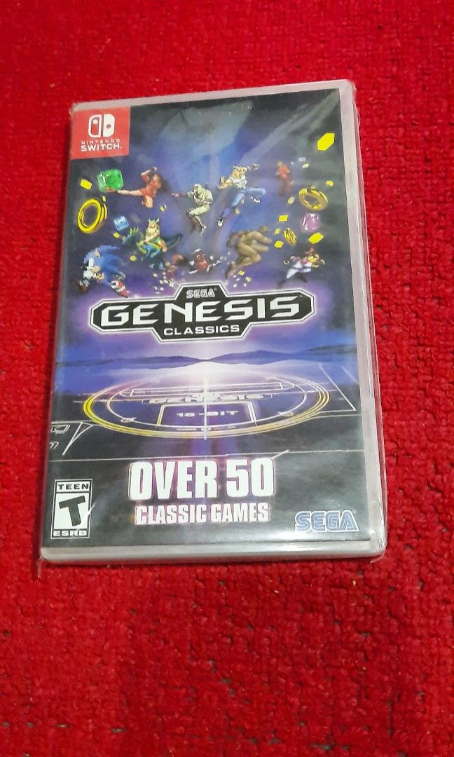 Sega Genesis Classic switch Games 50 classic games, Video Gaming, Video ...