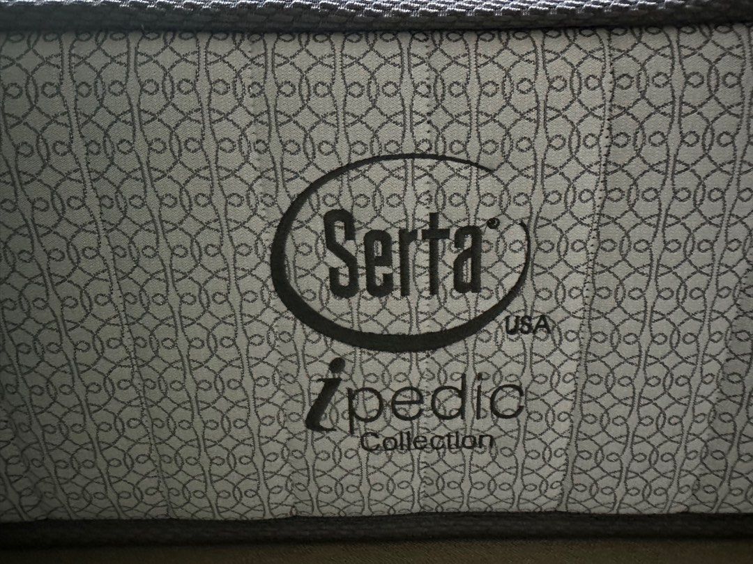 Serta king size iposture Latex, Perabotan Rumah di Carousell