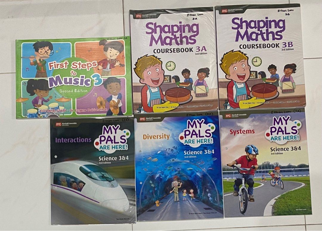 Shaping Maths (3A and 3B) + My Pals are Here (Interactions, diversity ...