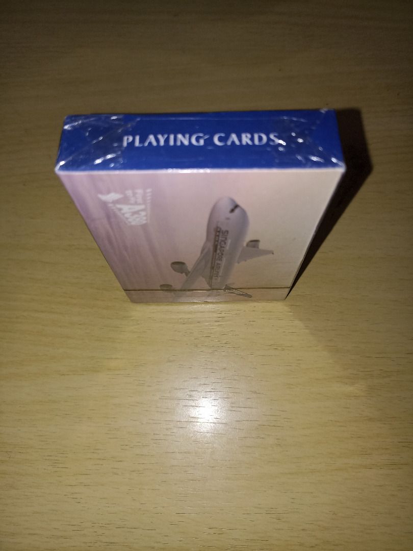SIA A380 sealed playing cards, Hobbies & Toys, Memorabilia ...
