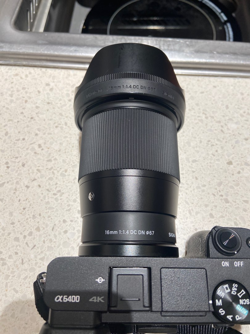 Sigma E mount 16mm f1.4 prime lens, Photography, Lens & Kits on Carousell