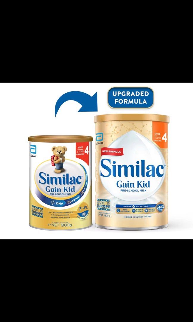 Similac stage 4 1.8kg, Babies & Kids, Nursing & Feeding, Weaning ...