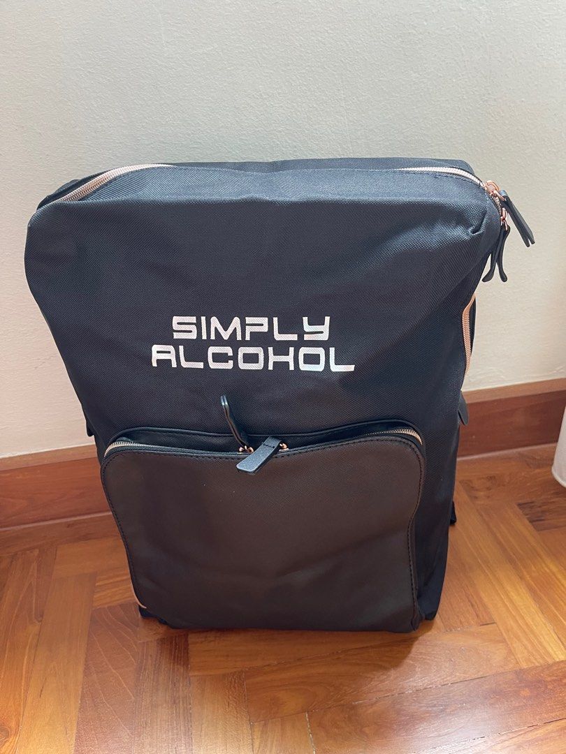 Simply Alcohol Haversack, Men's Fashion, Bags, Backpacks on Carousell