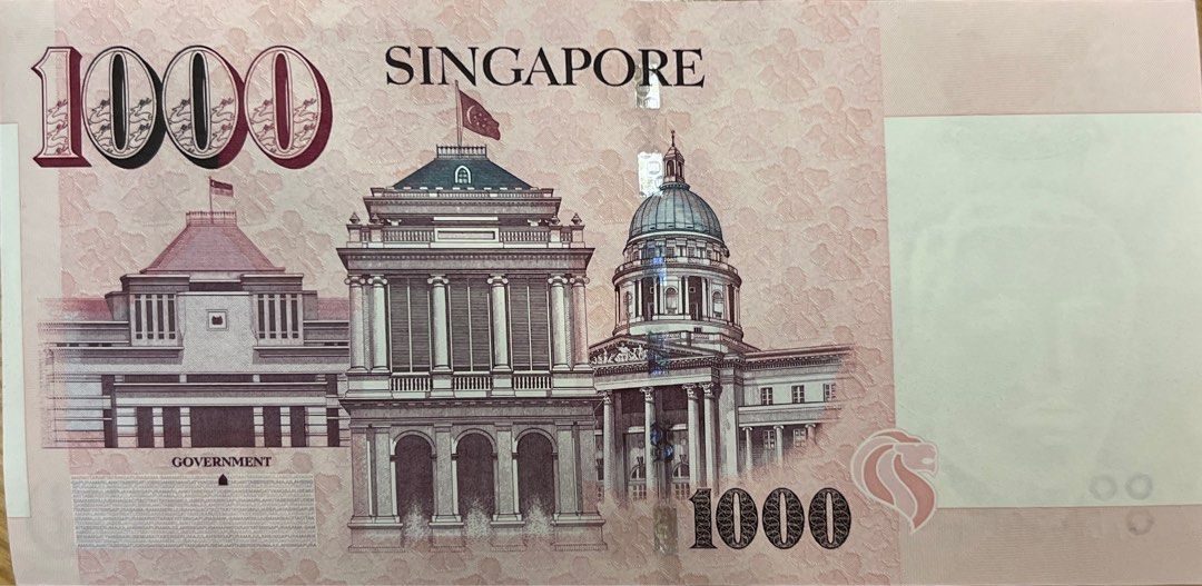 Singapore $1000 banknote, Hobbies & Toys, Memorabilia & Collectibles ...