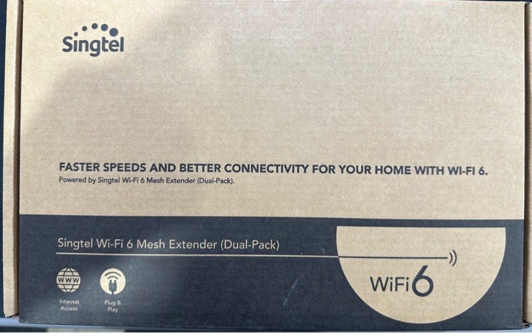Singtel Ask Wifi 6 Dual Pack Computers And Tech Parts And Accessories