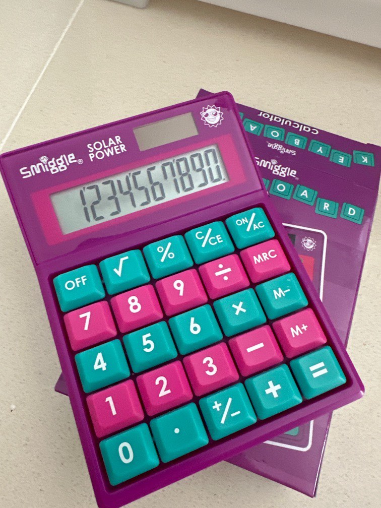 SMIGGLE Calculator, Computers & Tech, Parts & Accessories, Computer ...
