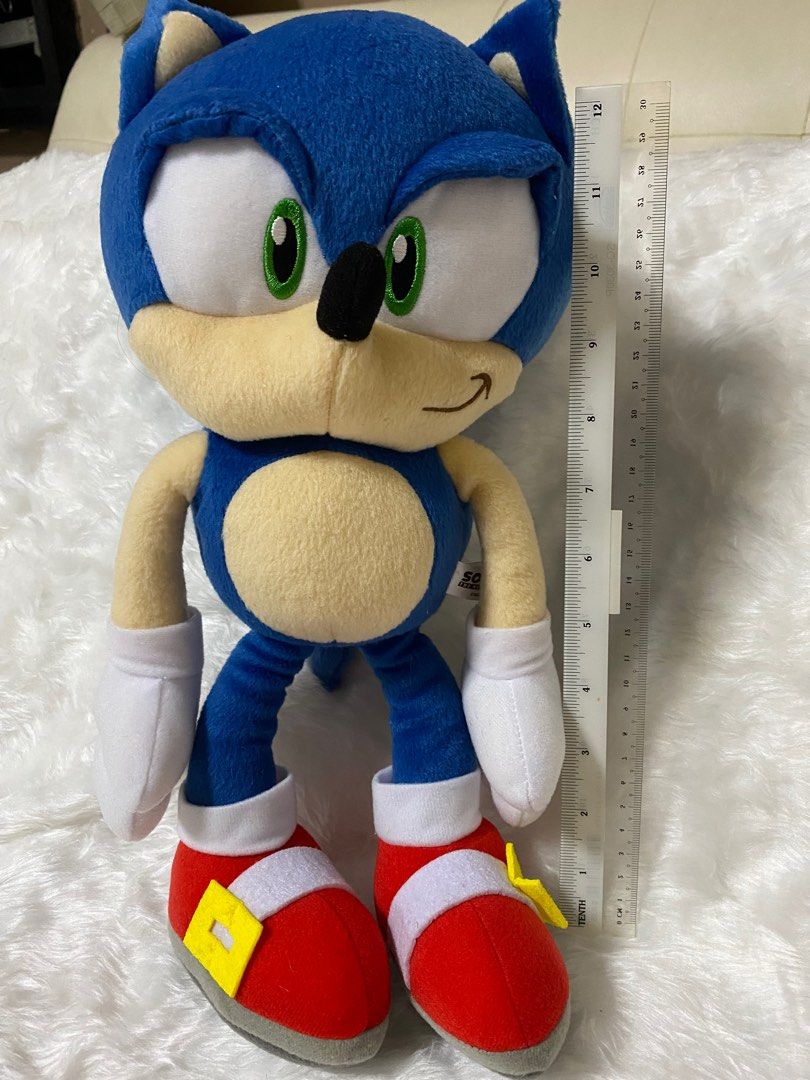 Sonic the Hedgehog plush, Hobbies & Toys, Toys & Games on Carousell