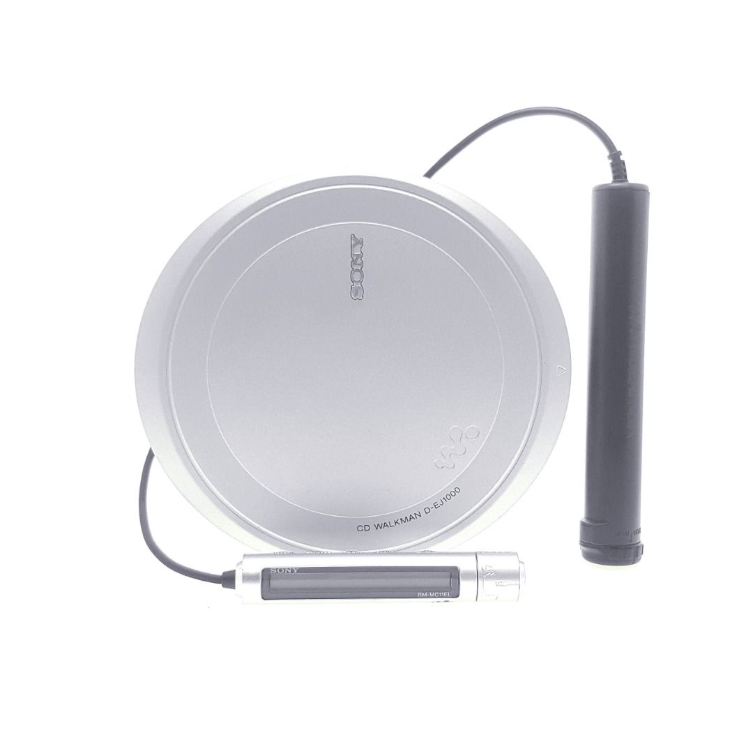 Sony Discman/Walkman D-EJ1000 Ultra Slim Portable CD Player in ...