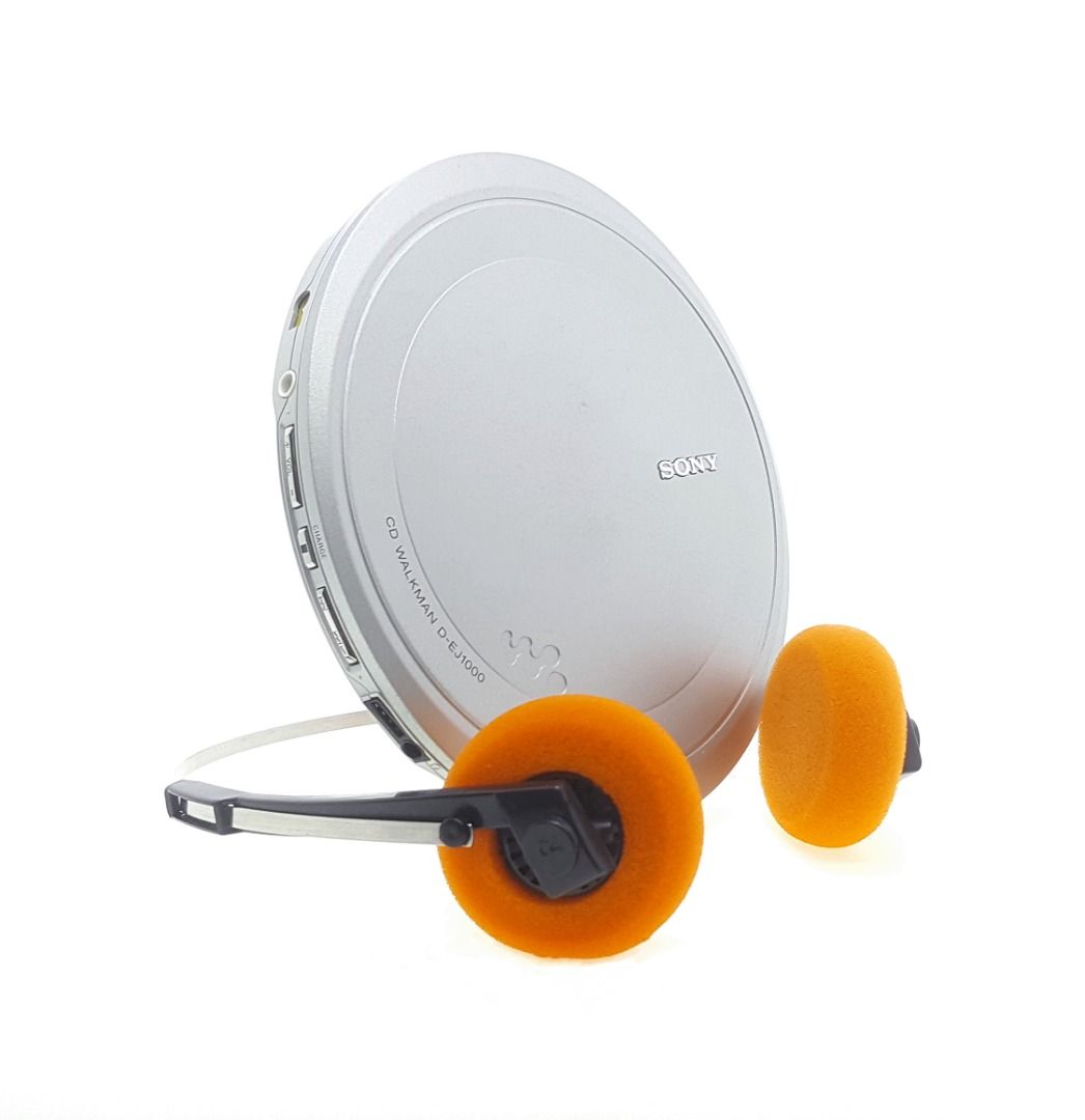 Sony Discman/Walkman D-EJ1000 Ultra Slim Portable CD Player in ...
