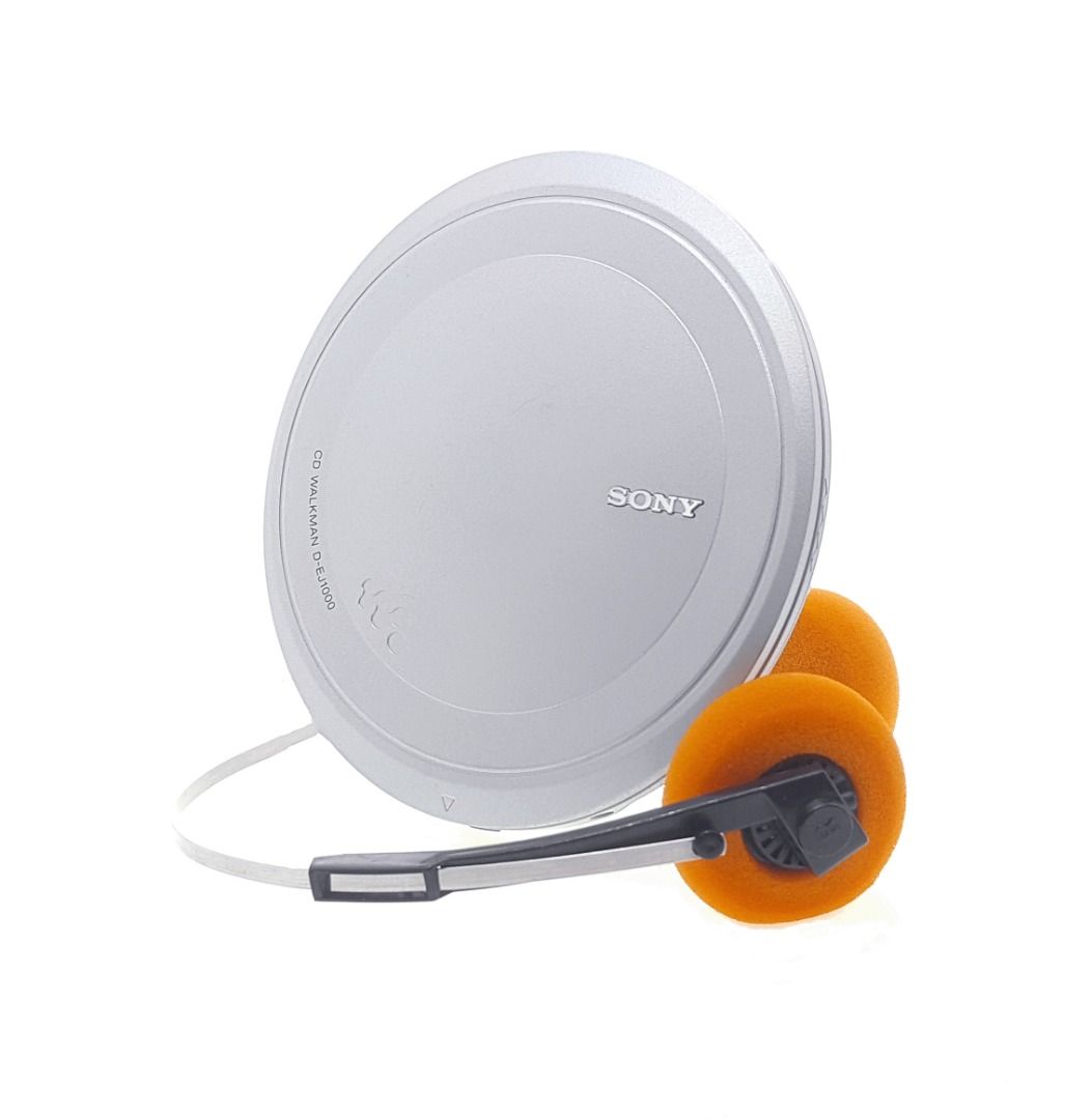 Sony Discman/Walkman D-EJ1000 Ultra Slim Portable CD Player in ...