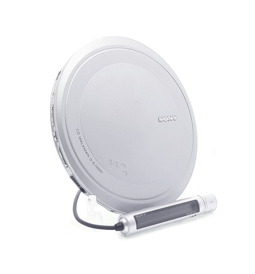 Sony Discman/Walkman D-EJ1000 Ultra Slim Portable CD Player in ...
