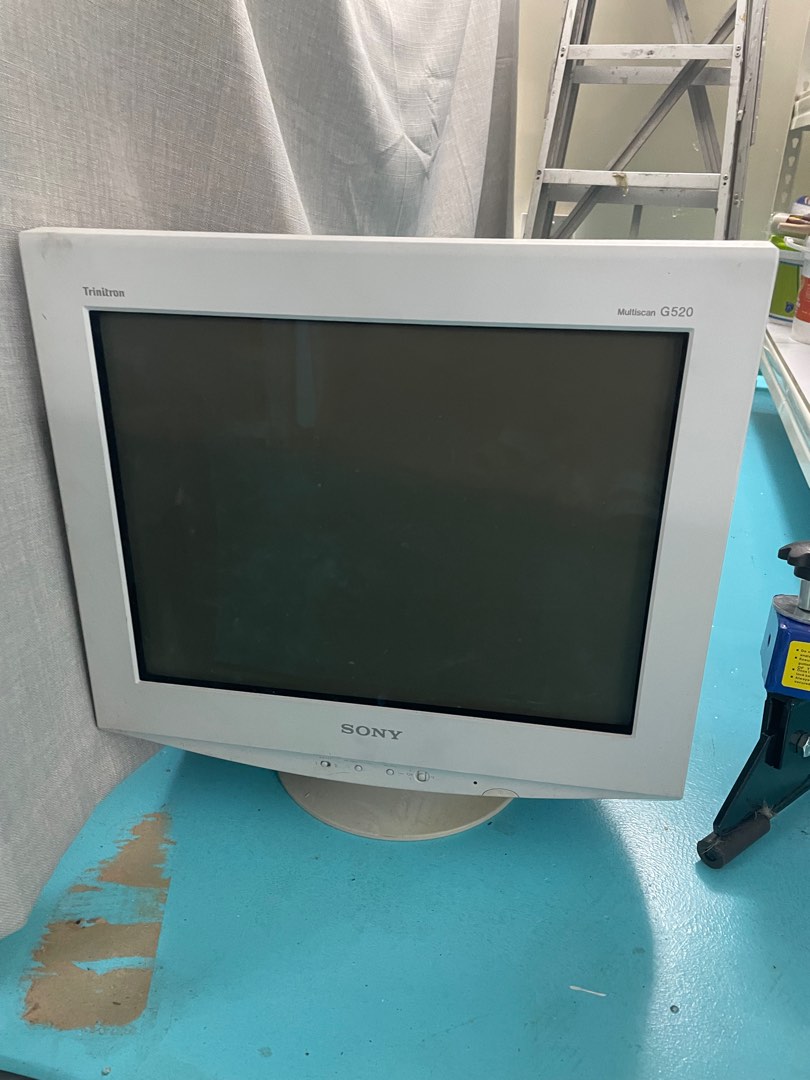 Sony Trinitron CRT Monitor Multiscan G520 retro monitor retro gaming ...