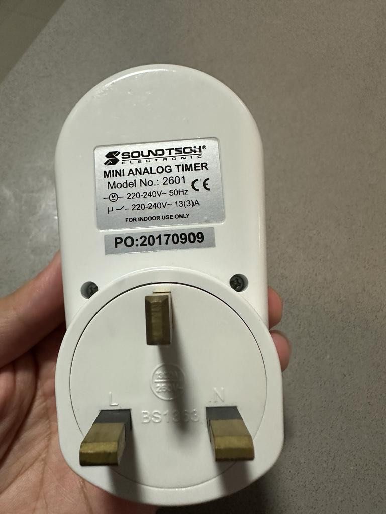 Soundtech Electronic Mini Analog Timer, TV & Home Appliances ...