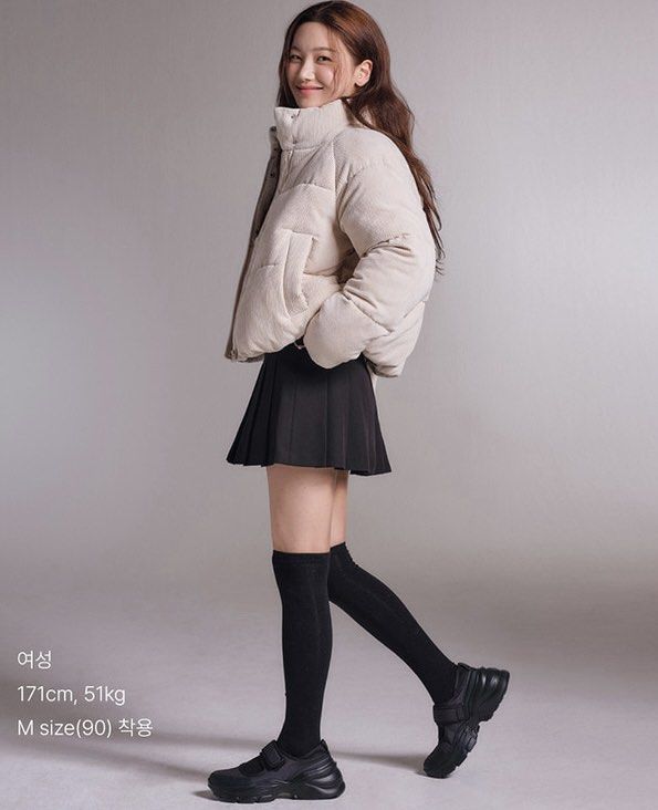 🇰🇷Spao 2023 人氣款 燈芯絨 空氣澎澎 鋪棉 羽絨外套, 她的時尚, 外套、夾克、大衣在旋轉拍賣