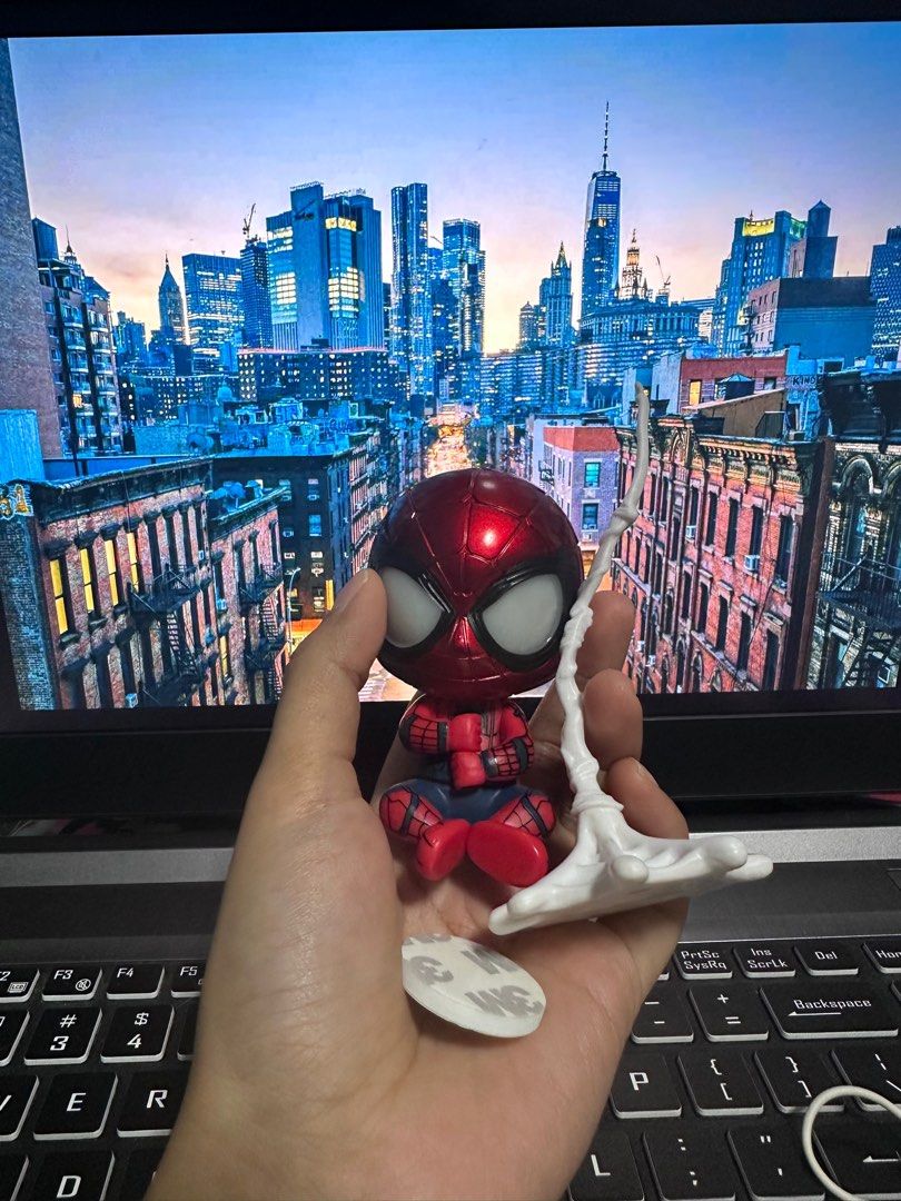Spider - Man bobbing head, Hobbies & Toys, Toys & Games on Carousell