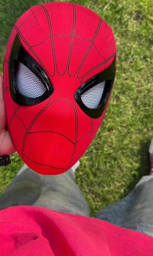 Spiderman MCU Mask Moveable Eyes, Hobbies & Toys, Toys & Games on Carousell