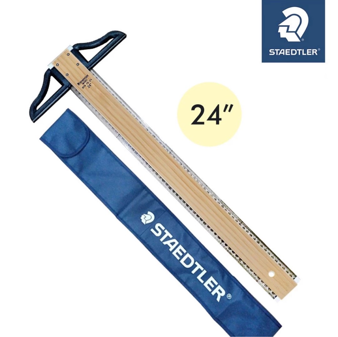 Staedtler Detachable Head T-square, Hobbies & Toys, Stationary & Craft ...