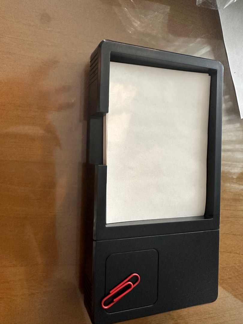 Stationary set - tempat kertas & paper clip magnet, Buku & Alat Tulis ...