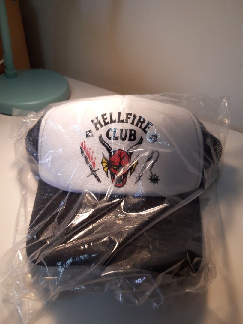 Stranger Things Hellfire Club Hat/Cap, Hobbies & Toys, Memorabilia ...