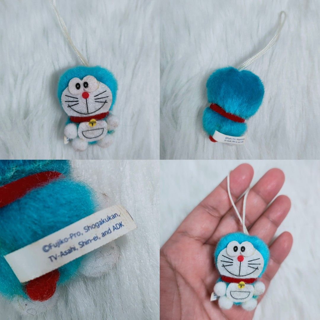 Super Tiny Furry Doraemon Plush Charm, Hobbies & Toys, Toys & Games on ...