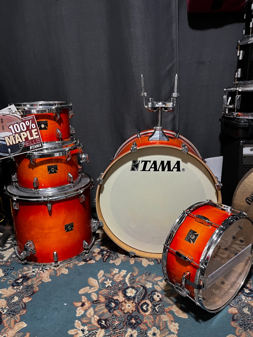 TAMA Superstar Classic All Maple 5pcs Shell pack drumset, Hobbies ...