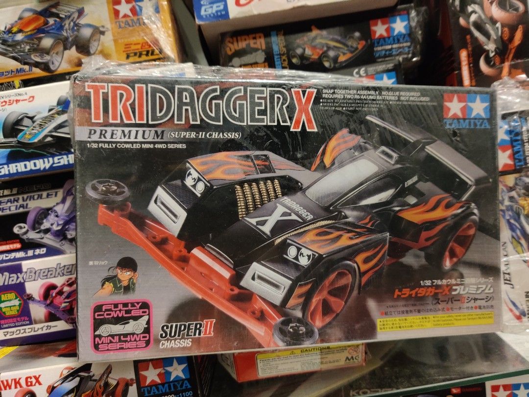 Tamiya Mini4WD - Tridagger X Premium, Hobbies & Toys, Toys & Games on ...