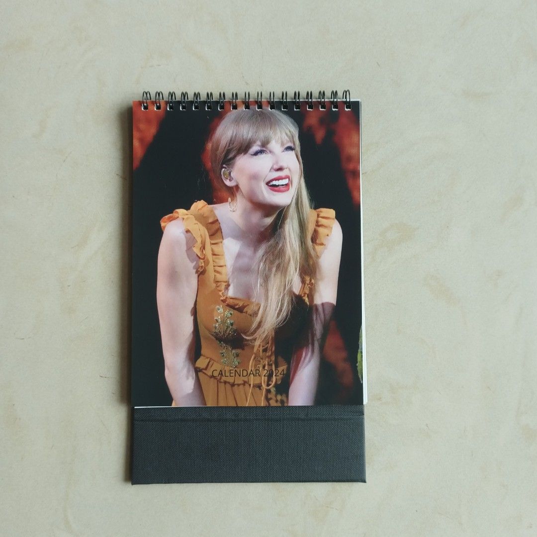 Taylor Swift Wall/ Desk Calendar 2024, Hobbies & Toys, Stationery ...