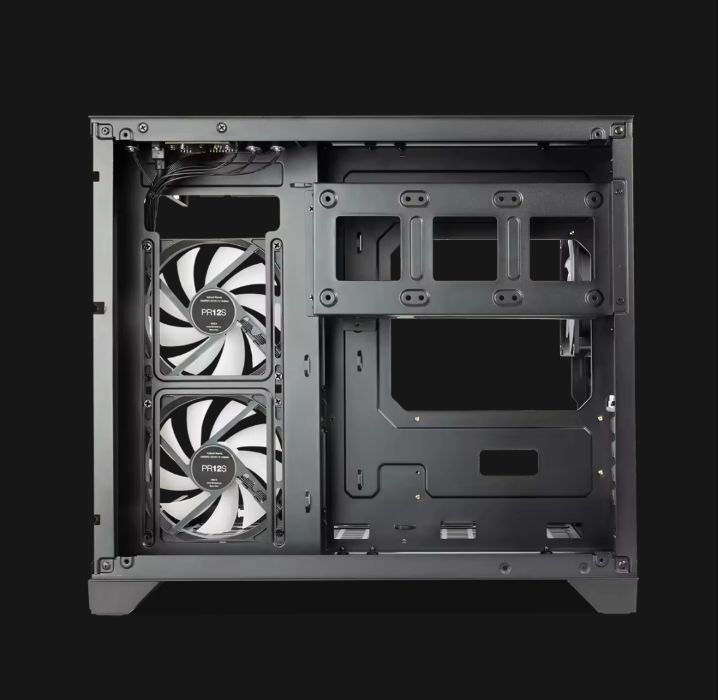 Tecware VXN EVO Dual Chamber MATX Case with 3 ARGB 120mm Fans ...