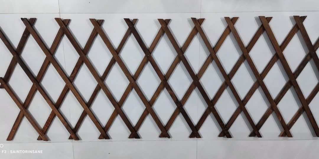 Telescopic extendable wall mount fence, Furniture & Home Living ...