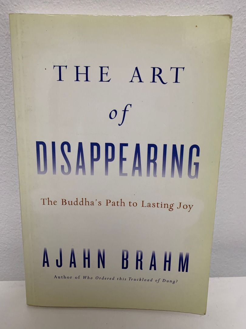 The Art of Disappearing by Ajahn Brahm, Hobbies & Toys, Books ...