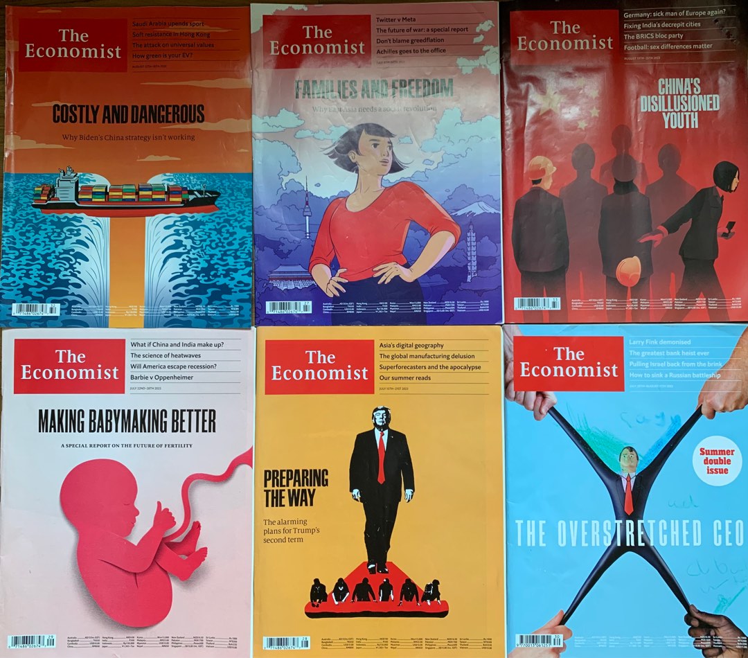The Economist - past editions, Hobbies & Toys, Books & Magazines ...