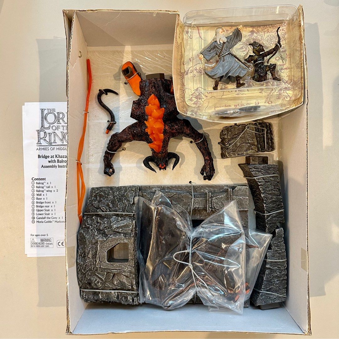 The Lord of the Rings LOTR Armies of Middle-Earth Bridge of Khazad-dum ...