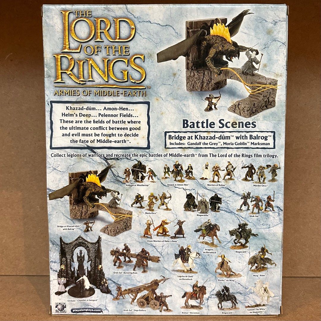 The Lord of the Rings LOTR Armies of Middle-Earth Bridge of Khazad-dum ...
