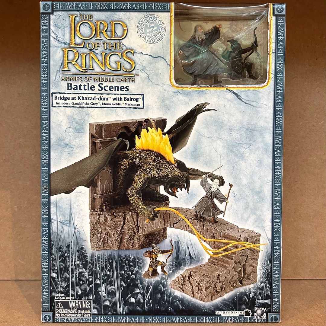 The Lord of the Rings LOTR Armies of Middle-Earth Bridge of Khazad-dum ...