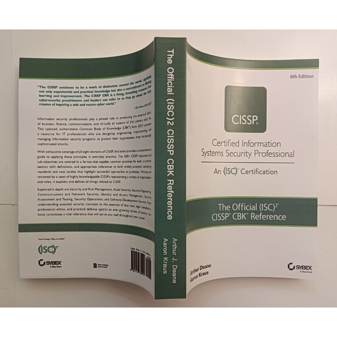 The Official (ISC)2 CISSP CBK Reference, 6th Edition, Hobbies & Toys ... The Official (ISC)2 CISSP CBK Reference, 6th Edition, Hobbies & Toys ...
