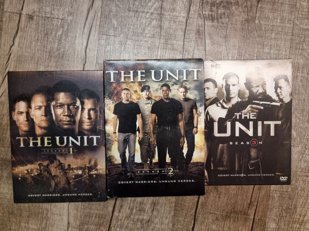 The Unit Dvd sets season 1-3, Hobbies & Toys, Music & Media, CDs & DVDs ...