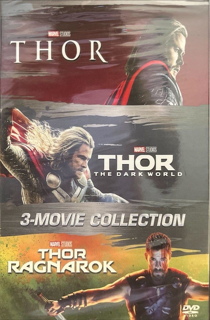 Thor : 3 Movie Collection, Hobbies & Toys, Music & Media, CDs & DVDs on ...