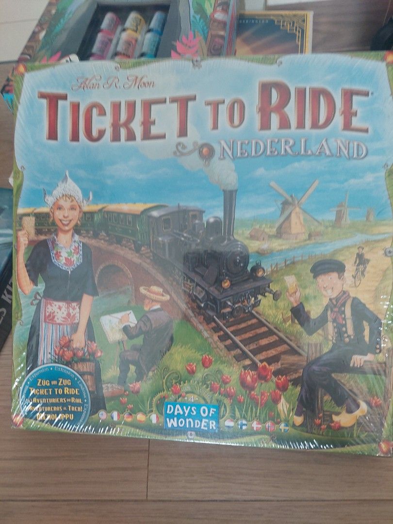 Ticket to Ride; Rails and Sails + Nederland expansion, Hobbies & Toys ...
