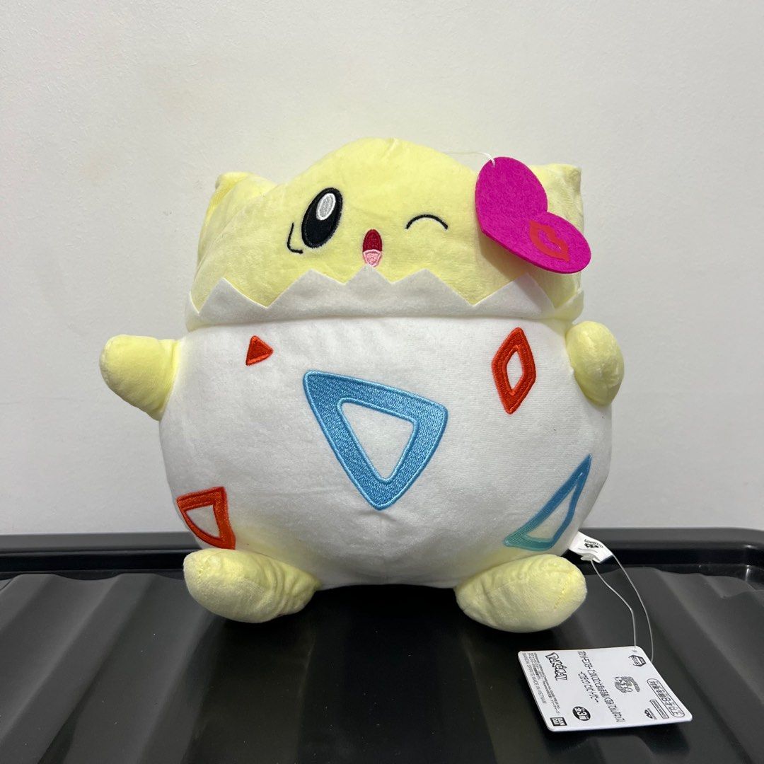 Togepi Big Plush Pokemon, Hobbies & Toys, Toys & Games on Carousell