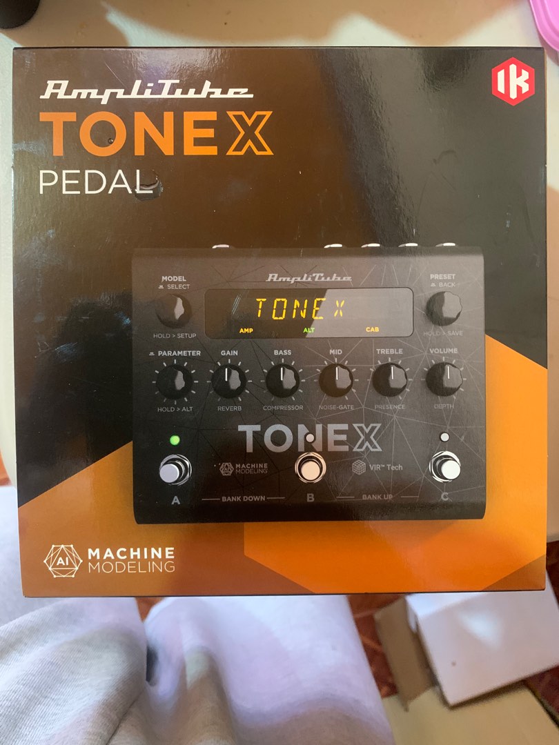 TONE X Pedal Amplitube, Audio, Other Audio Equipment on Carousell