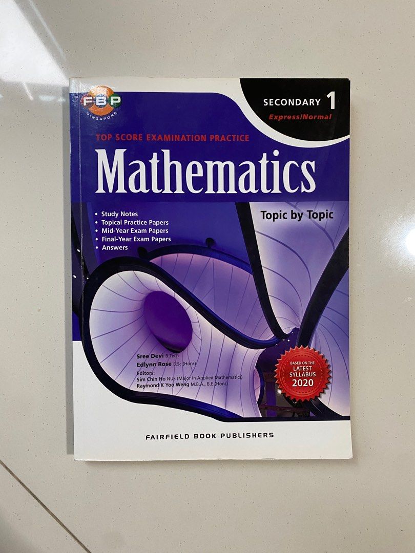 Top Score Examination Practice Secondary 1 Express/Normal Topic by ...